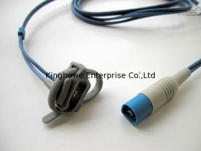 China Philips/HP M1190A, M1191A, M1192A, M1193A - spo2-sensor, grap van HP 8Pin/Bule, Volwassen vingerklem Te koop
