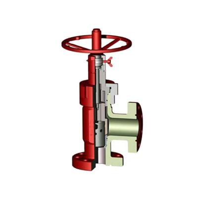 China Oil drilling adjustable needle Choke Valve for x-mas tree for sale