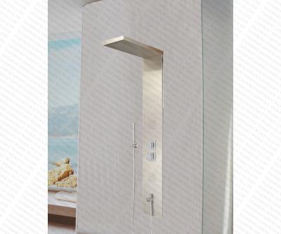 China wall mounted mirror  finish sus304 stainless steel bathroom shower panel for sale
