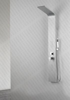 China classical brush finish sus304 stainless steel bathroom shower panel for sale