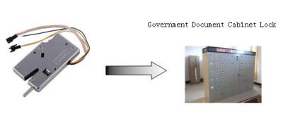 China A gaveta de arquivo inteligente do hardware trava o ferro liga de zinco para documentos governamentais à venda