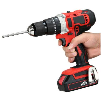 Cina facile leggero senza cordone di colore rosso del trapano delle macchine utensili della batteria 2500mAh portare in vendita