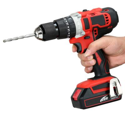 Cina Martello pneumatico senza cordone di capacità elevata, trapano senza cordone blu/rosso di 2500mAh piccolo in vendita