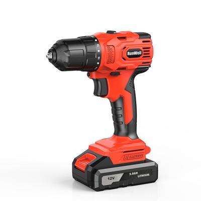 Cina tensione senza cordone del trapano 12V del piccolo trapano a mano senza cordone di dimensione di 10mm Chuck in vendita