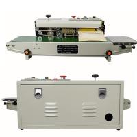 China Plastic Packaging Material Nitrogen Sealing Machine with Date Coding 840*380*270mm for sale