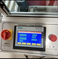 China 18pcs/min Max Speed Fully Automatic Bag Packaging Tape Box Case Carton Erector Machine for sale