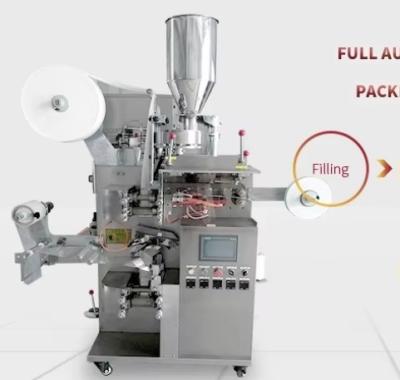 China Plastic film verpakkingsmateriaal Automatische koffie-theepod verpakkingsmachine met coating Te koop