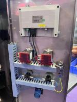 China Plastic Film Packing Material Automatic Coffee Tea Pod Packaging Machine with Coating for sale