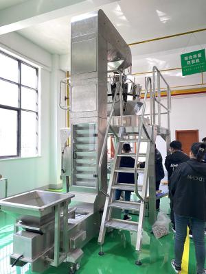 Cina Materiale di imballaggio in plastica usato Macchina di imballaggio a sacchetto rotativo a velocità ridotta per noci e semi in vendita