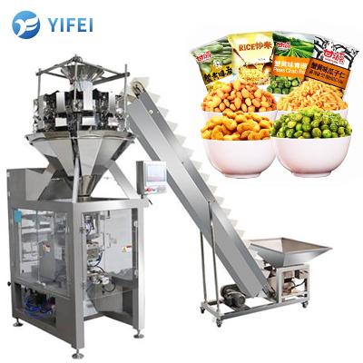 Cina Macchina di confezionamento verticale per sacchetti di noci a pesatura di chip di alimentazione automatici ad alta precisione in vendita