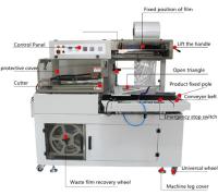China Automatic Thermal Sensitive Paper Rolls Shrink Wrapping Packing Machine for sale
