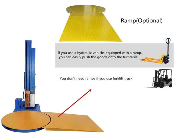 Quality 2400mm Column Height Pallet Stretch Film Packaging Machine for and Packaging for sale