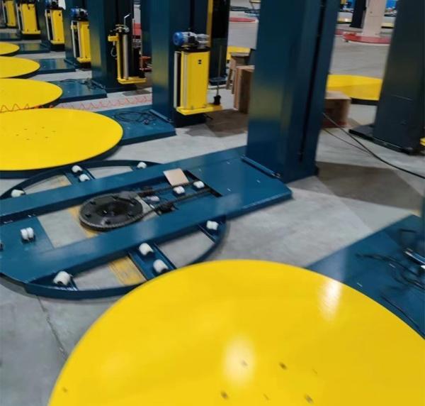 Quality Energy Mining Industry Fully Automatic Pallet Wrapping Machine with Scale and for sale
