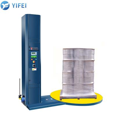 Cina Tessile Automatic Stretch Wrap Turntable Machine 2600*1500*2550mm per l'imballaggio liscio in vendita