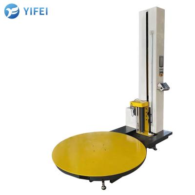 Cina Tessile Automatic Stretch Wrap Turntable Machine 2600*1500*2550mm per l'imballaggio liscio in vendita