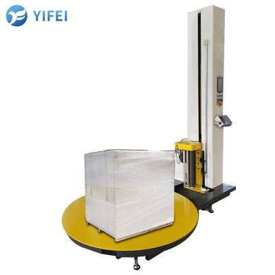 Cina Tessile Automatic Stretch Wrap Turntable Machine 2600*1500*2550mm per l'imballaggio liscio in vendita