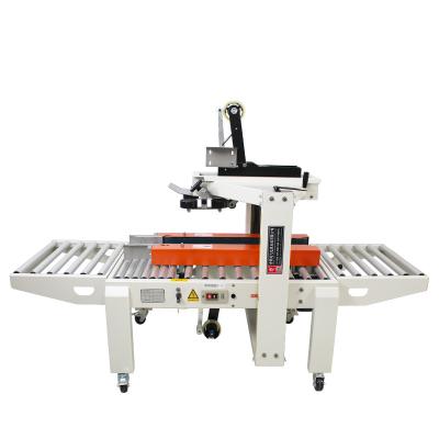 Cina Compatta e resistente semiautomatica angolo laterale bordo cartone scatola di nastro di sigillamento macchina in vendita