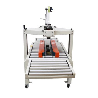 Cina Compatta e resistente semiautomatica angolo laterale bordo cartone scatola di nastro di sigillamento macchina in vendita
