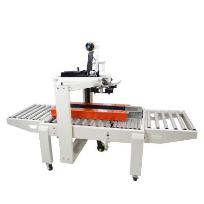 Cina Compatta e resistente semiautomatica angolo laterale bordo cartone scatola di nastro di sigillamento macchina in vendita