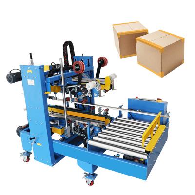 Cina Sigillatore automatico a nastro a L per sigillare velocemente e semplicemente i bordi degli angoli delle scatole di cartone in vendita