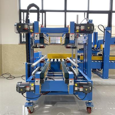 Cina Sigillatore automatico a nastro a L per sigillare velocemente e semplicemente i bordi degli angoli delle scatole di cartone in vendita