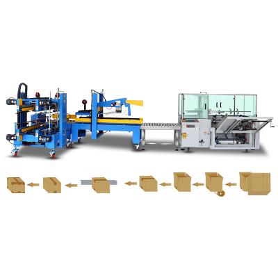 Easy to Operate Chemical Taping Carton Wrap-Around Sealing Machine for Chemical Industry
