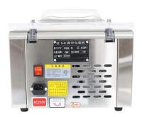 China Electric Driven Table Type Mini Vacuum Packing Machine for Salmon Foie Gras Caviar for sale