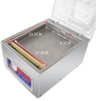 China Electric Driven Table Type Mini Vacuum Packing Machine for Salmon Foie Gras Caviar for sale