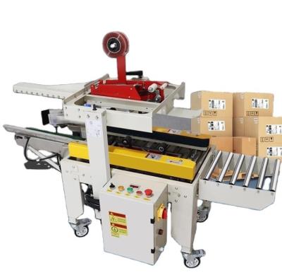 中国 左と右駆動 梱包用の紙箱シール機 紙箱の高さ90-420mmを適用する 販売のため