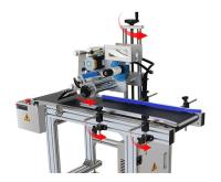 China Directly Supply accuracy Automatic Sealing and Labeling Machine for Supermarkets for sale
