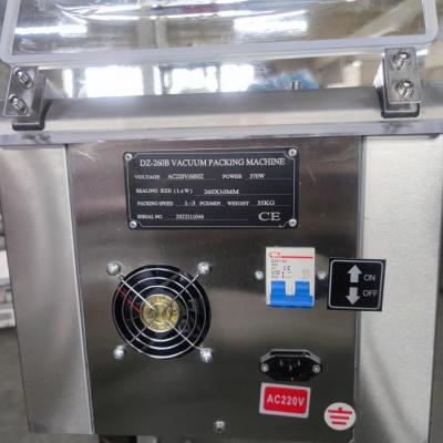 Cina DZ260 Macchina semiautomatica per imballaggio a vuoto per la conservazione di alimenti e uova in vendita