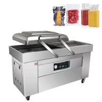 China Vacuum Packing Machine for Rice Beans Nuts Double Cavity Automatic Sealing Packaging for sale