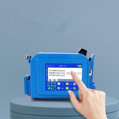 China Portable Mini Handheld Pocket Inkjet Printer For Plastic Bag Label Printing Of Graphics for sale
