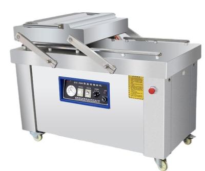 Cina Macchina per imballaggio a vuoto di carne con soluzione di sigillante a vuoto continuo a doppia camera in vendita
