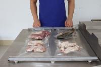 China Electric Driven Dz600 Fish Vegetable Vacuum Packaging Machine with Double Chamber for sale