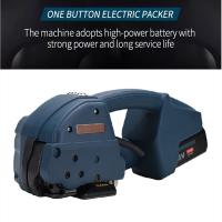 China Automatic Grade Automatic Handheld PP PET Strapping Machine Tools Plastic Steel Baler for sale
