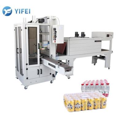 China Electric Driven Automatic Heat Shrink Machine for Milk Bottles and Red Bull Cans for sale