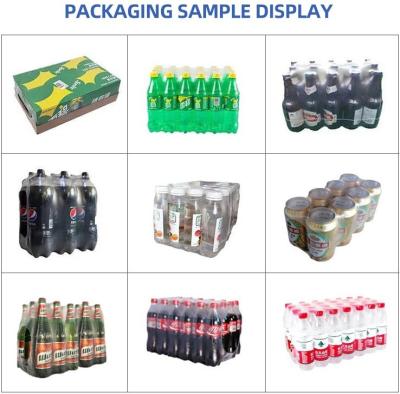 China Electric Driven Automatic Heat Shrink Machine for Milk Bottles and Red Bull Cans for sale