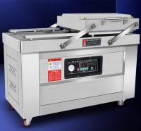 China Semi-automatic Grade Double Chamber Fruit And Vegetable Vacuum Packing Machine For Bags for sale