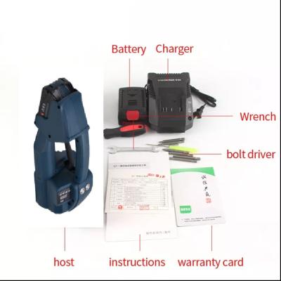 China Portable Handheld PET/PP Polyester Brick Pallet Battery Strapping Tools for Strapping for sale