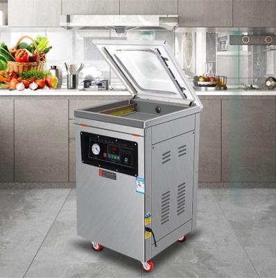 China 900W elektrisch aangedreven verticale vacuümverzegelmachine voor voedsel en vis Te koop