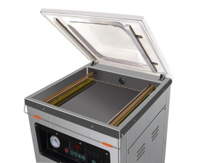 China 900W elektrisch aangedreven verticale vacuümverzegelmachine voor voedsel en vis Te koop