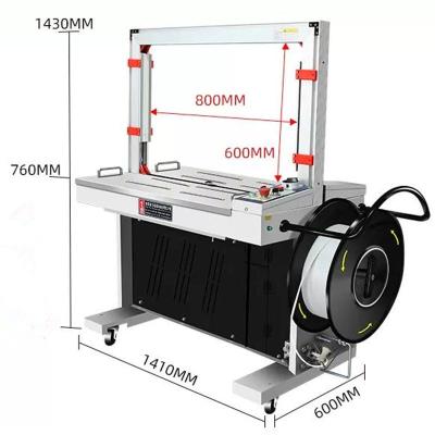 China CE Automatic PP Strap Bundle Box Strapping Banding Machine The Perfect Boxing Machine for sale