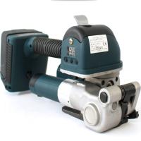 China Carton Packaging Type DD19 Automatic Handheld Wrapping Machine for Plastic Belt Straps for sale