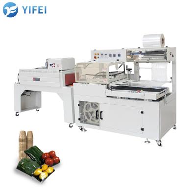 China POF PVC Film L Bar Sealer Sealing Heat Sealing Shrink Cutting Wrapping Packing Machine para vedação à venda
