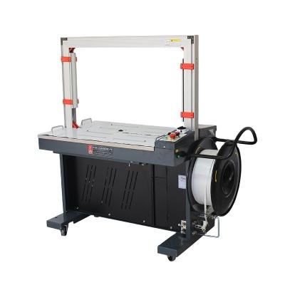 China 200W Automatic Corrugated Carton Boxes Packaging Line with Box Strapping and Carton Tape for sale