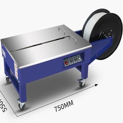Cina Macchina di imballaggio per scatole di cartone con fascia di PP semiautomatica 750X550X460mm 220V in vendita