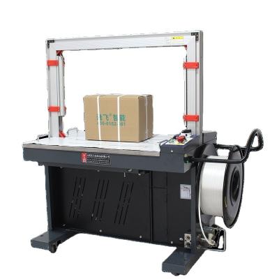 China PP Plastic Belt Packaging Machine for Building Material Shops Semi-automatic Strapping for sale