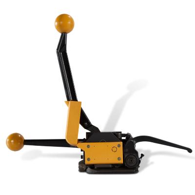 China 13-19mm Textiel Hand A333 Handmatig Stempelloos Staal Roestvrij metaal Buckle Vrije staal Combinatie Strapping Tool Te koop