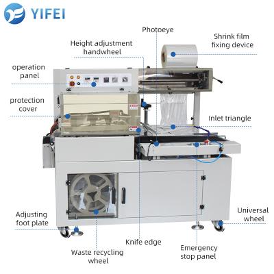 中国 缶や野菜トレイの自動縮小包装機 販売のため